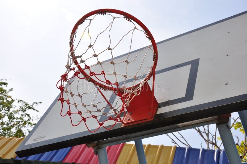 Basketball hoop stock image. Image of sport, school, hoop - 85122495