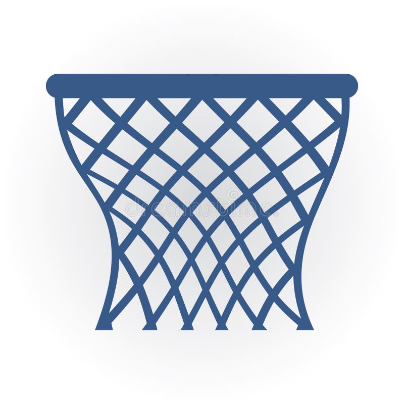 Basketball Hoop. Vector Illustration Decorative Background Design Stock ...
