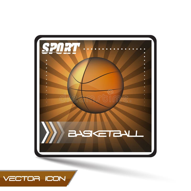 Basketball Icon Design, Vector Illustration Stock Vector - Illustration ...