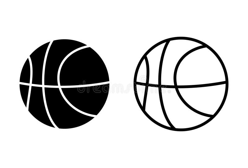 Basketball Icon . Basketball Ball Icon. Basketball Logo Vector Icon ...