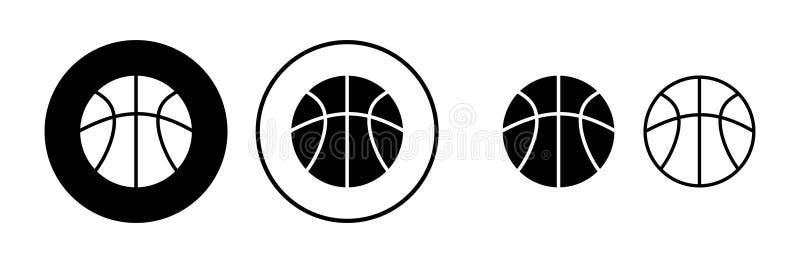 Basketball Icon . Basketball Ball Icon. Basketball Logo Vector Icon ...