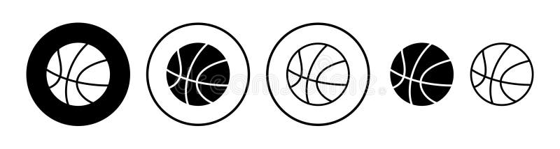 Basketball Icon . Basketball Logo Vector Icon Stock Vector ...