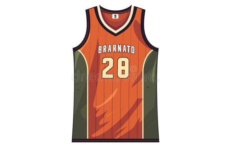 Basketball Jersey Vector, Generic Jersey of American Basketball Cities ...