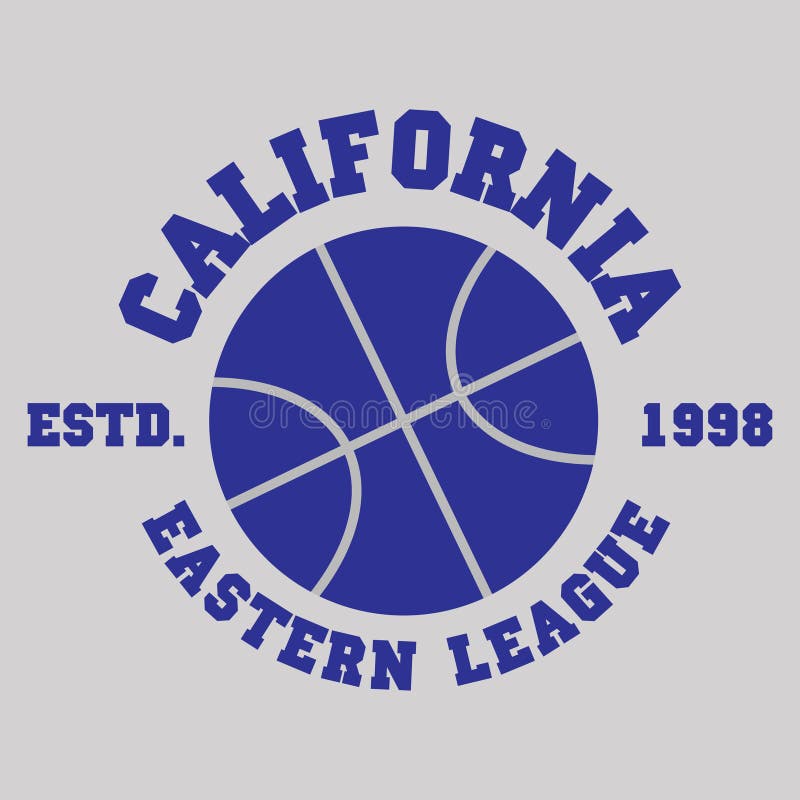 Basketball League Eastern Championship Team Stock Illustration ...