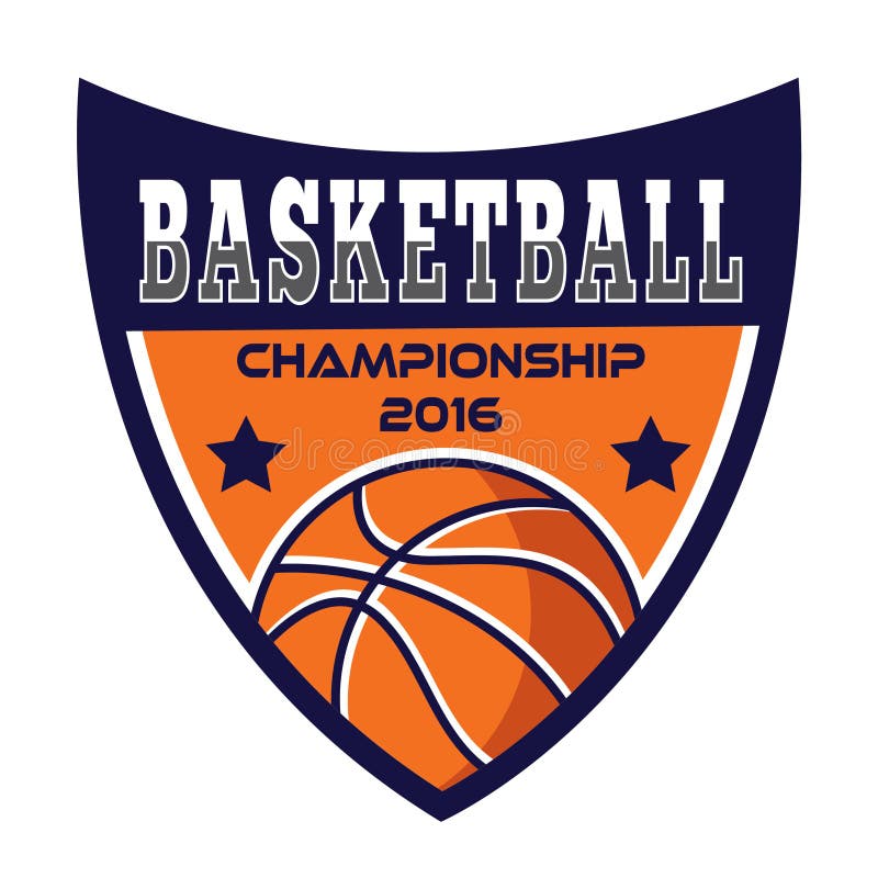 Basketball Logo, American Logo Stock Vector - Illustration of shield ...