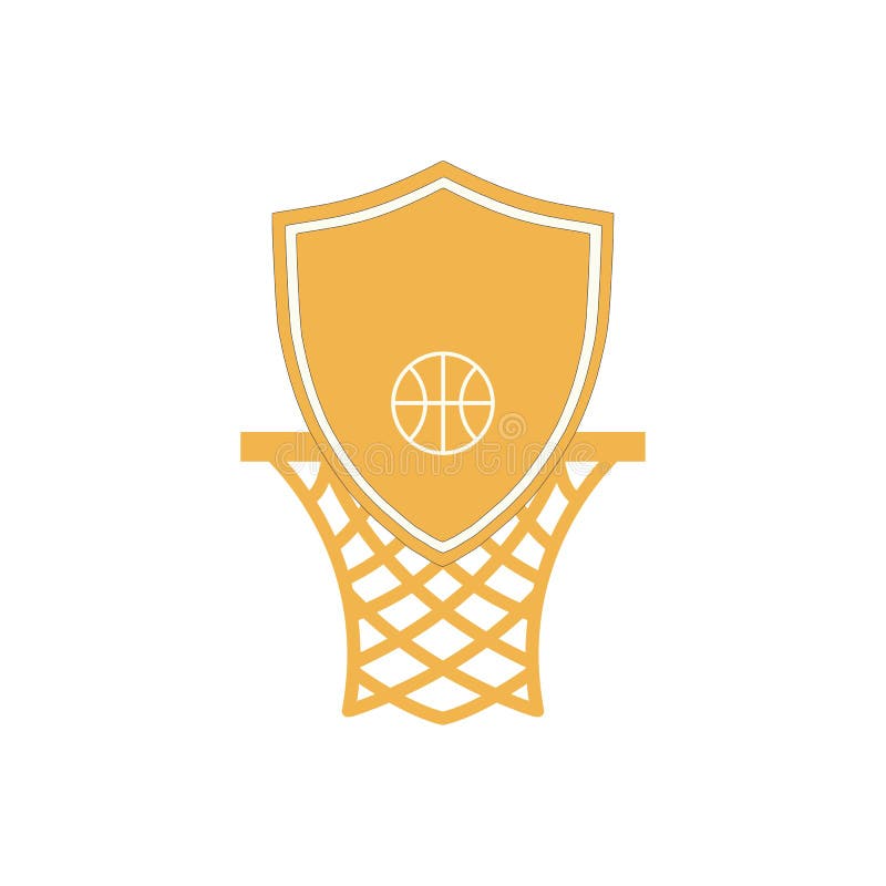 Basketball logo stock illustration. Illustration of label - 258226361