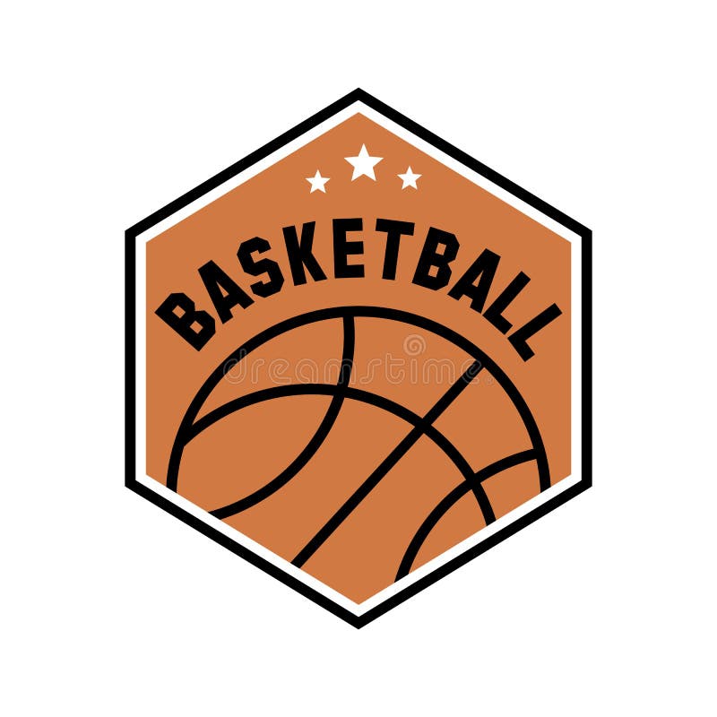 Basketball logo stock illustration. Illustration of icon - 267490612