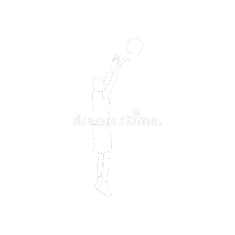 Basketball Logo Vector Illustration Design Stock Illustration ...