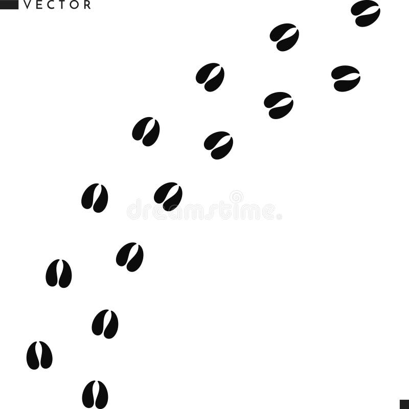 Bison Footprint Vector. Animal Footprint Sign. Vector Illustration EPS ...