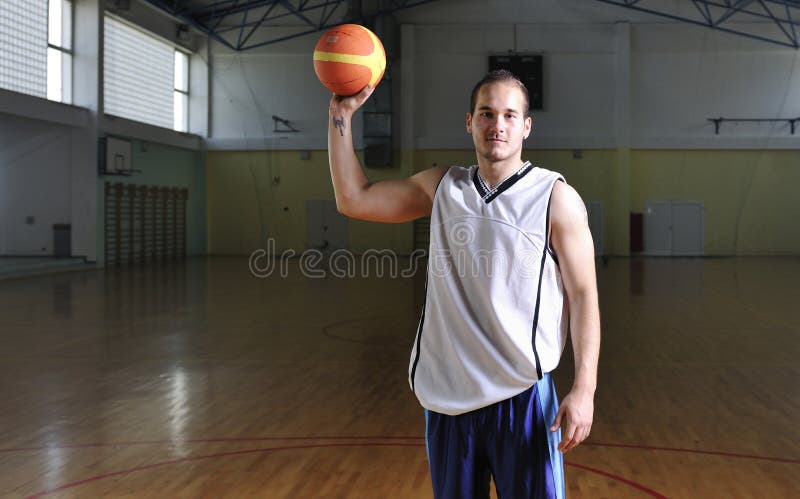 Basketball man portrait stock photo. Image of look, athlete - 14205124
