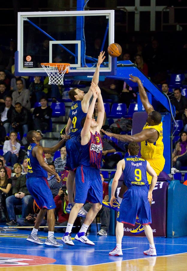 Euroleague Basketball Match Editorial Photography - Image of four ...