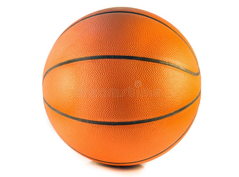 Basketball Oder Korb-Ball Lokalisiert Stockbild - Bild von turniere ...