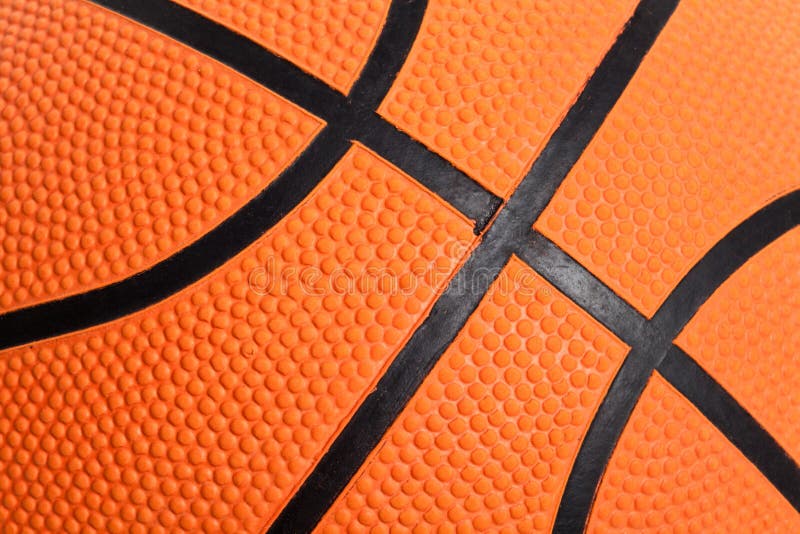 Basketball Close-up on Studio Background - Stock Image Stock Image ...