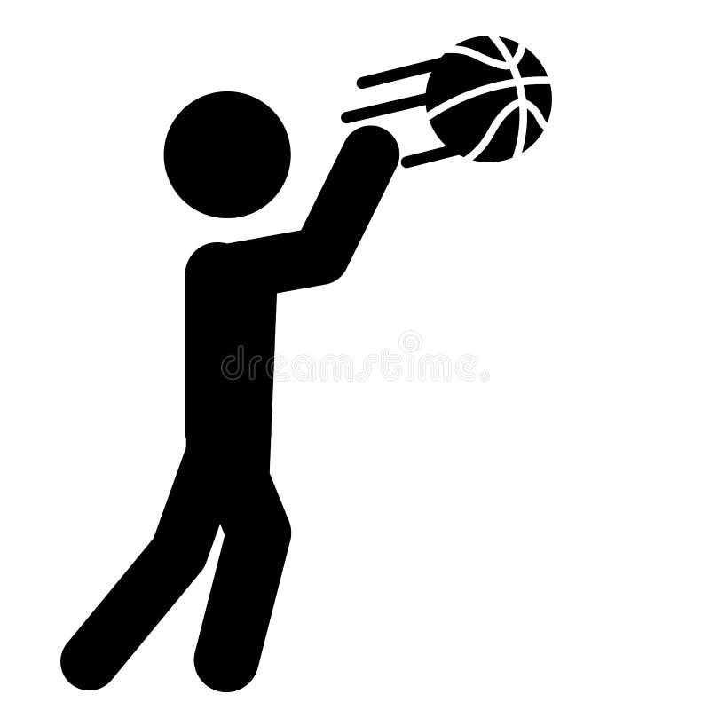 Basketball Pass Icon Vector Stock Vector - Illustration of glyph ...
