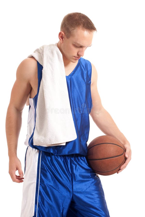 Basketball Player stock photo. Image of athlete, young - 17524576
