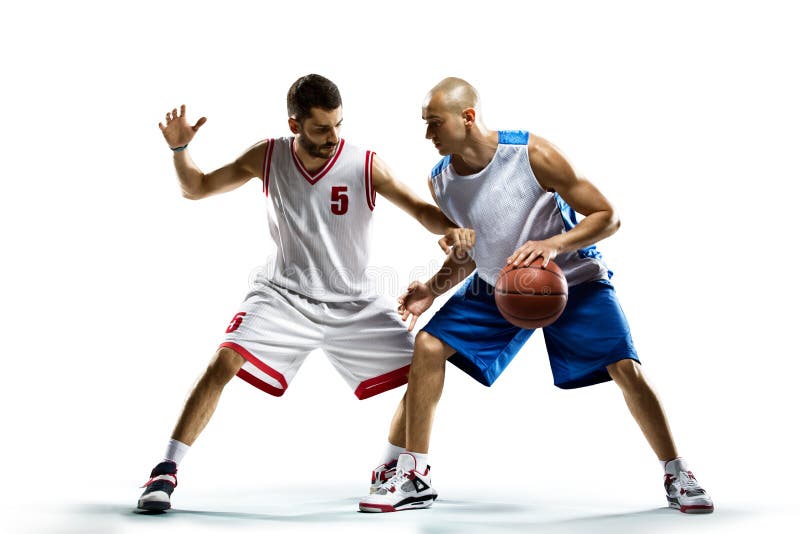 Basketball Player in Action Stock Image - Image of player, basketball ...