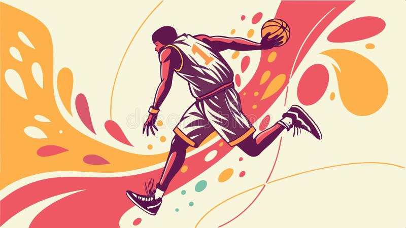 Basketball Player Action Shot Sports Motion and Athletic Performance ...