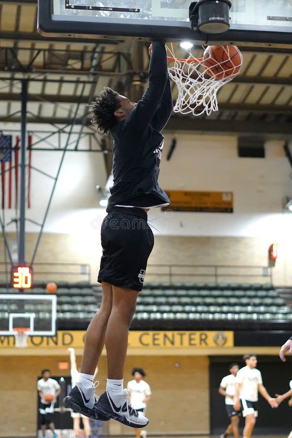 Basketball Player Dunking the Ball into the Hoop Editorial Image ...