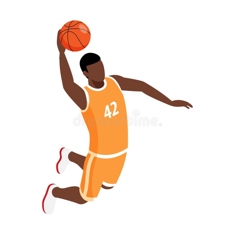 Training Basketball Isometric Composition Stock Vector - Illustration ...