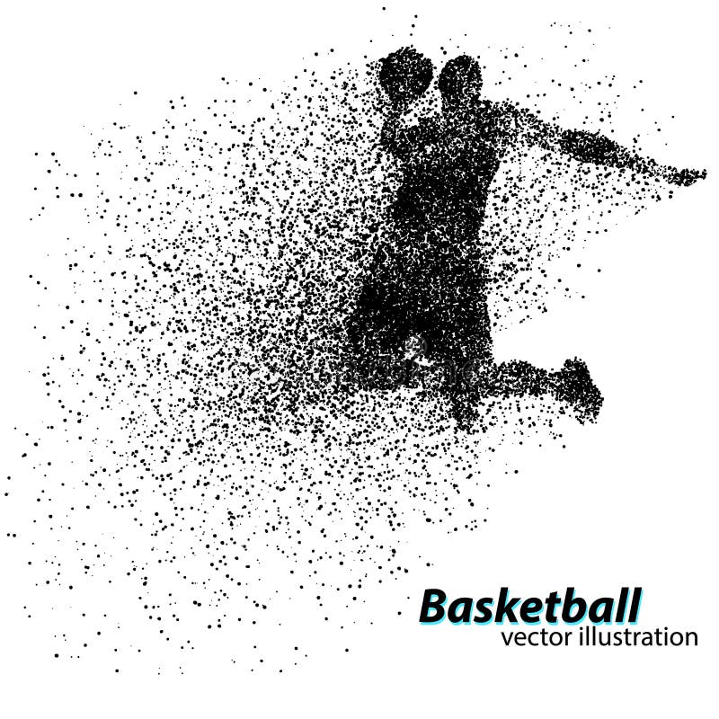 Basketball Particles Stock Illustrations – 463 Basketball Particles ...