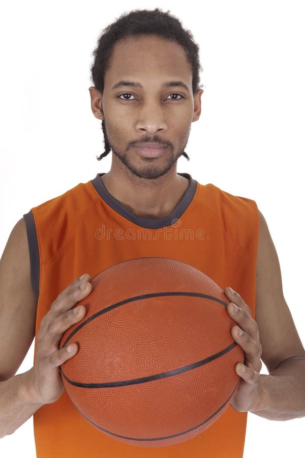 Basketball player portrait stock photo. Image of active - 23687094
