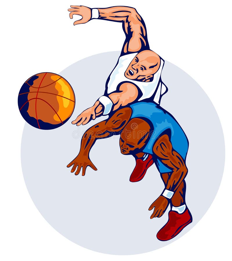 Basketball Rebound Blue Stock Illustrations – 11 Basketball Rebound ...