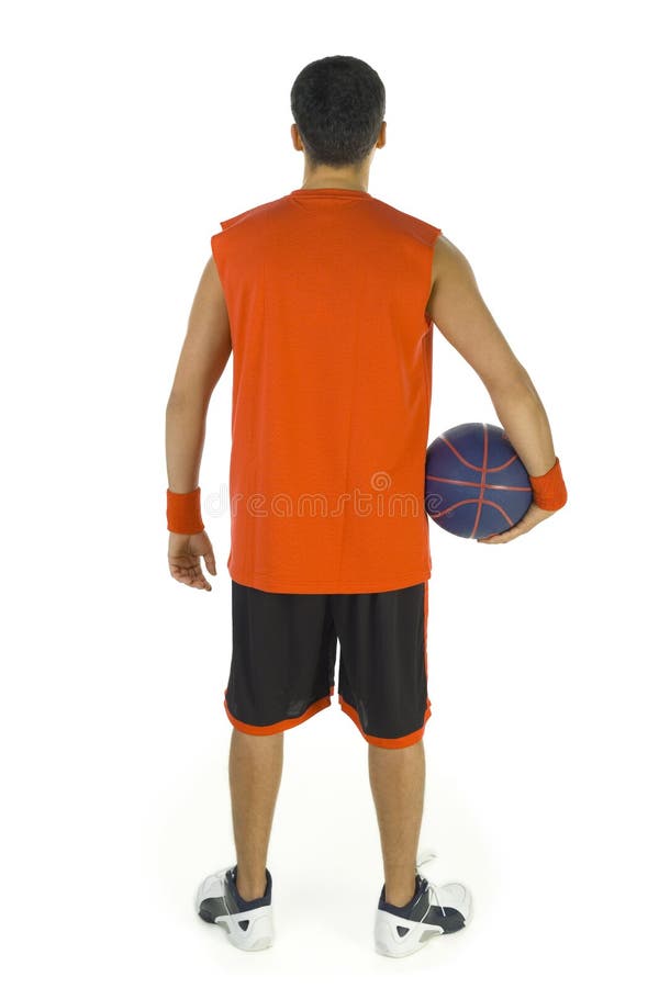 Back view of a player stock photo. Image of jersey, back - 37554524