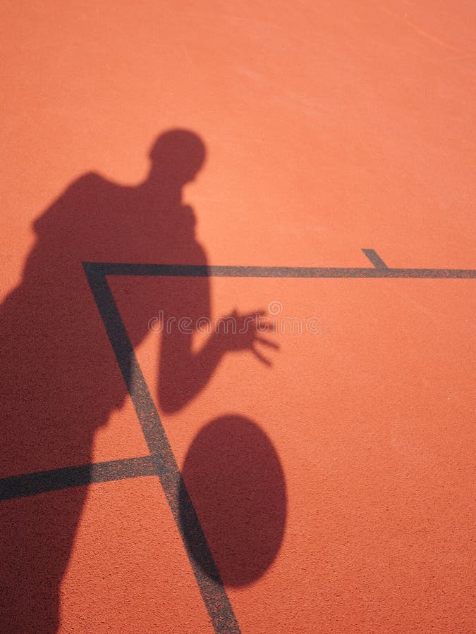 Basketball player shadow stock photo. Image of sport - 79360352