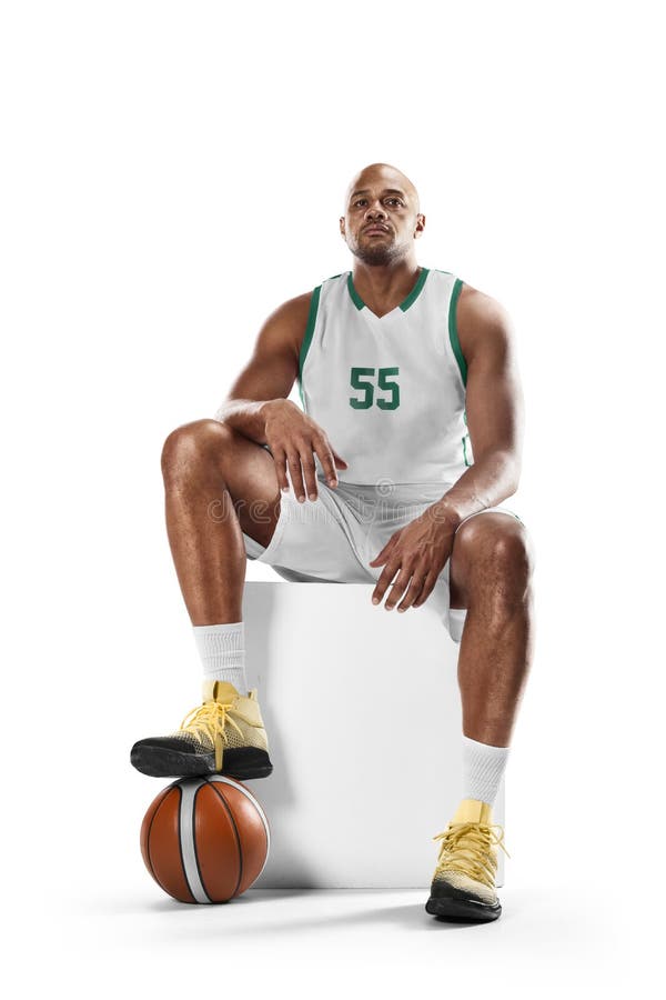 Basketball. Two Basketball Player in Motion and Action. Sport Emotion ...