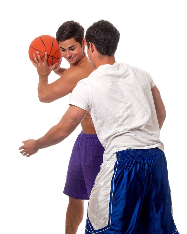 Basketball Players stock image. Image of action, defense - 26921231