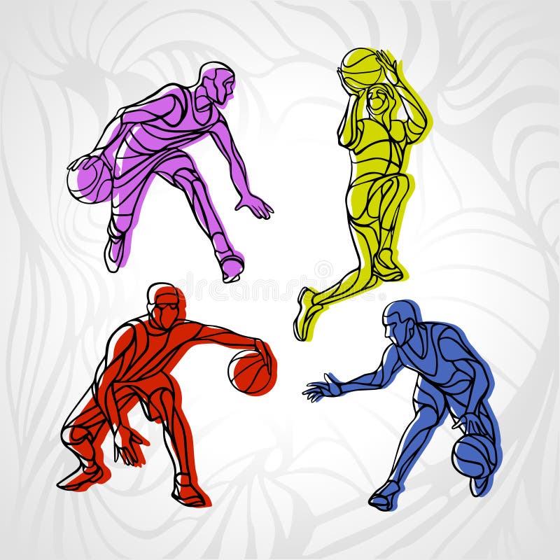 Basketball Crossover Stock Illustrations – 215 Basketball Crossover ...