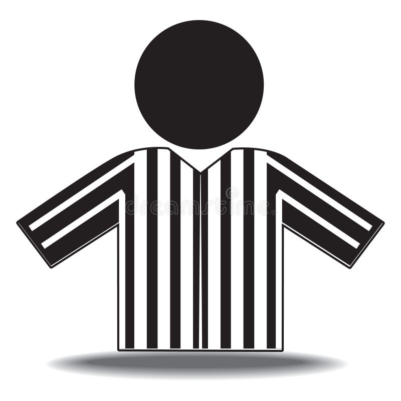 Basketball Referee.Basketball Single Icon in Black Style Vector Symbol ...
