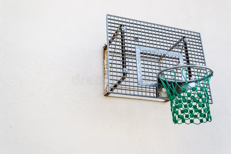 Basketball ring stock image. Image of green, shoot, mounted - 27000233