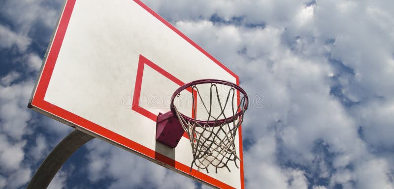 Basketball ring stock photo. Image of outdoor, goal, basketball - 6305182