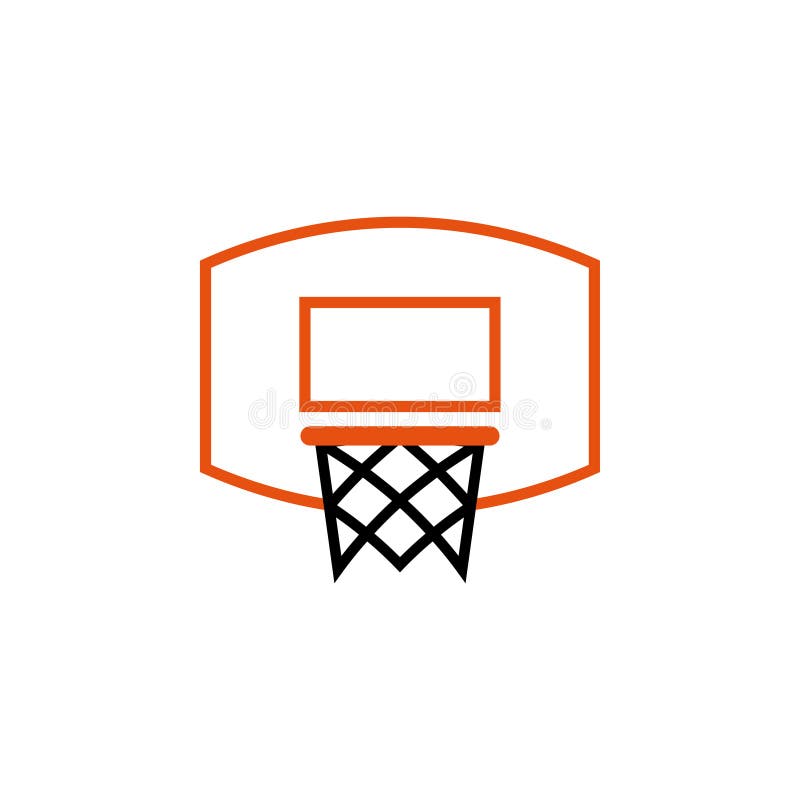 Basketball Ring Icon Design Template Vector Isolated Stock Vector ...