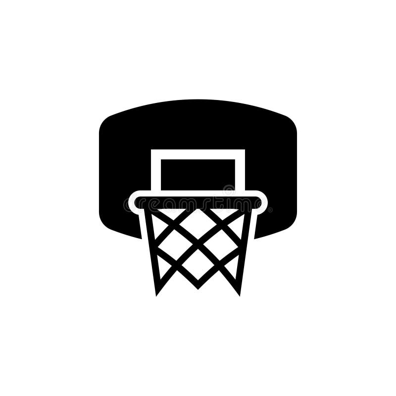 Basketball Ring Icon Design Template Vector Isolated Illustration Stock ...