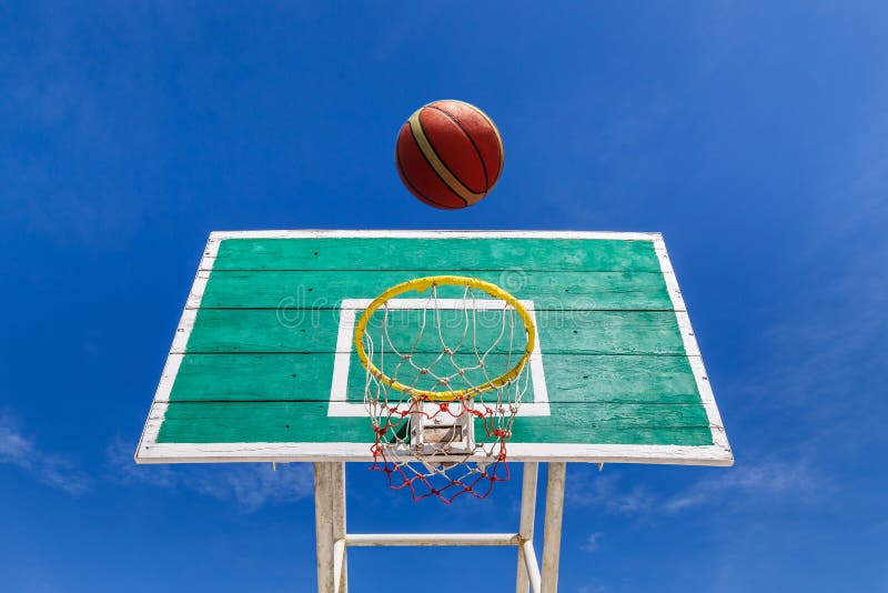 Basketball Scoring Goal Yellow Hoop Stock Photos - Free & Royalty-Free ...