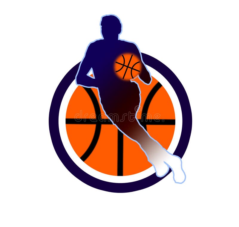 Basketball sign2 stock illustration. Illustration of basket - 6963259