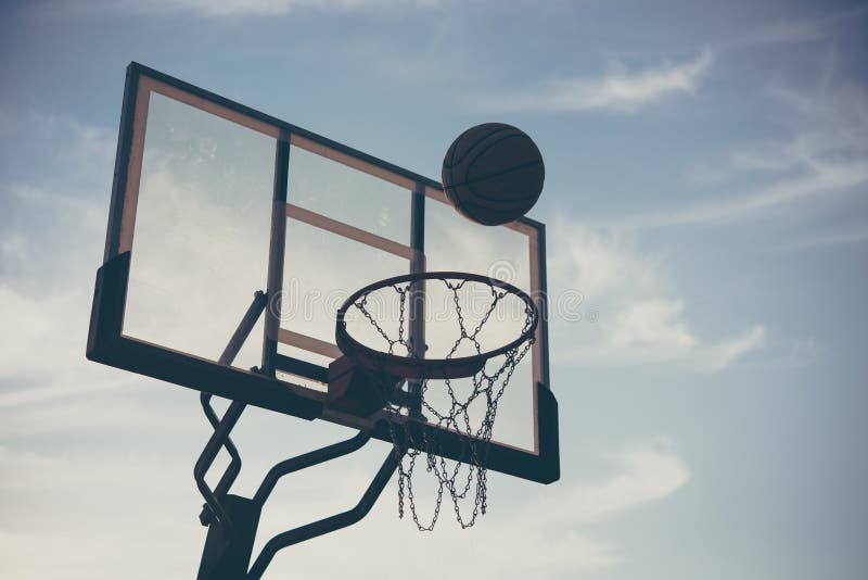 469 Basketball Goal Sunset Stock Photos - Free & Royalty-Free Stock ...