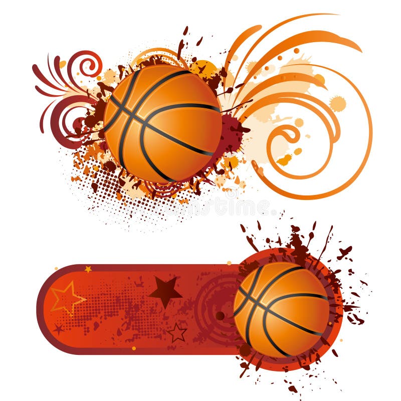 Basketball Border Stock Illustrations – 1,144 Basketball Border Stock ...