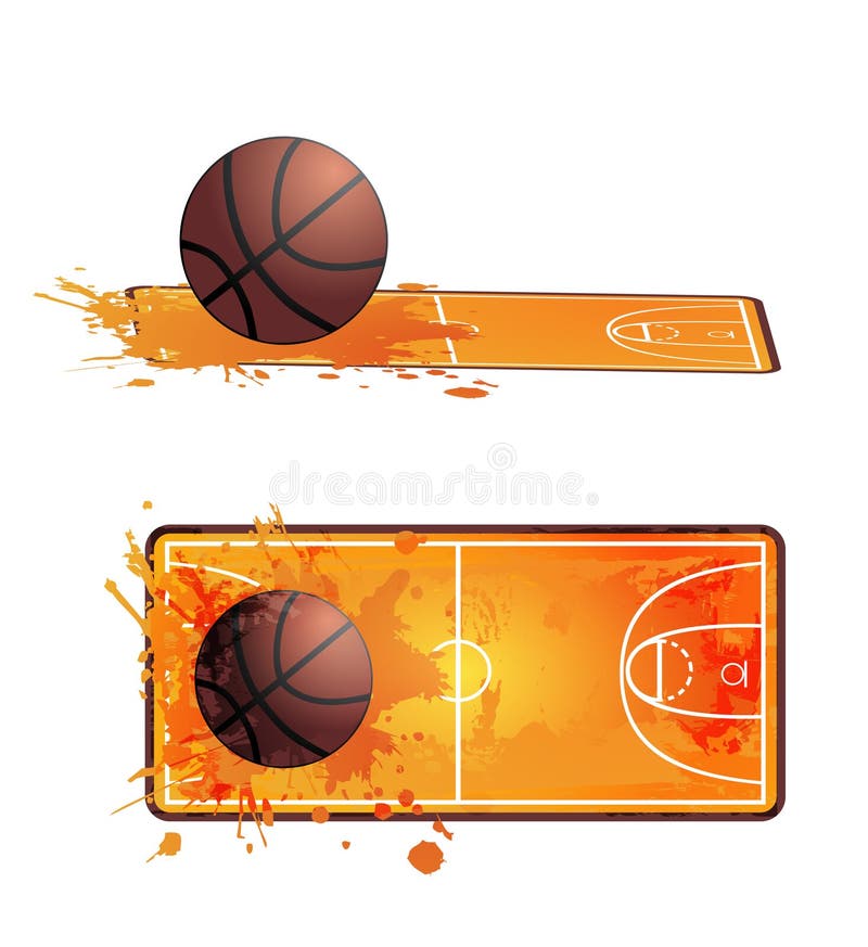 Basketball web banner set stock vector. Illustration of vector - 14798994