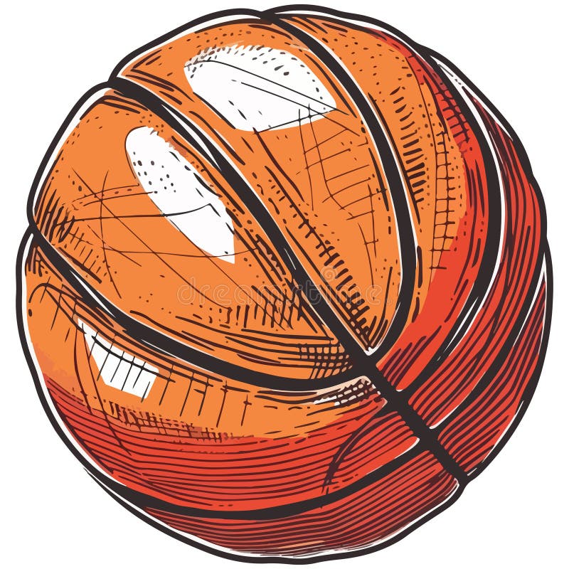 Basketball Sport Ball Vector Stock Vector - Illustration of vector ...