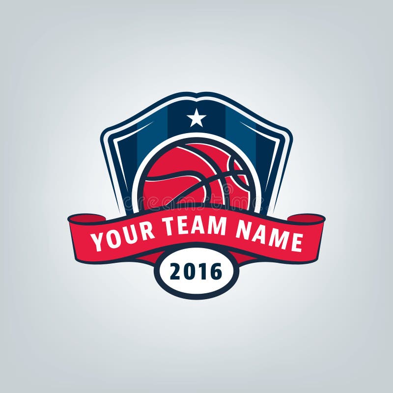 Basketball Sport Logo Template Design, Vector Illustration Stock Vector ...