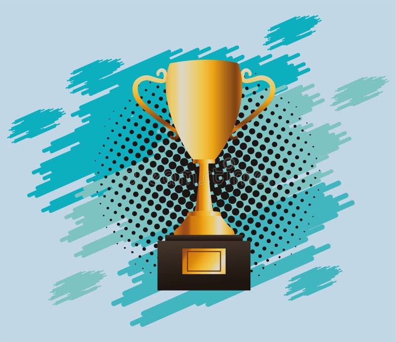 Award Placard Trophy Cup Winner Stock Illustrations – 126 Award Placard ...