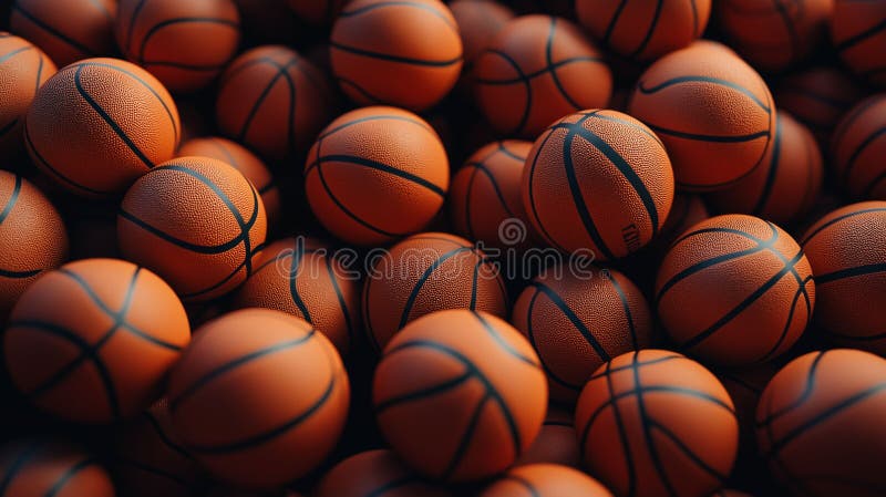 Basketball Stack stock illustration. Illustration of competition ...