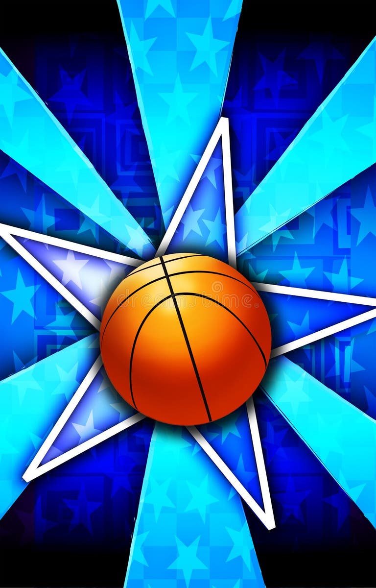 Basketball Background Stars Stock Illustrations – 676 Basketball ...