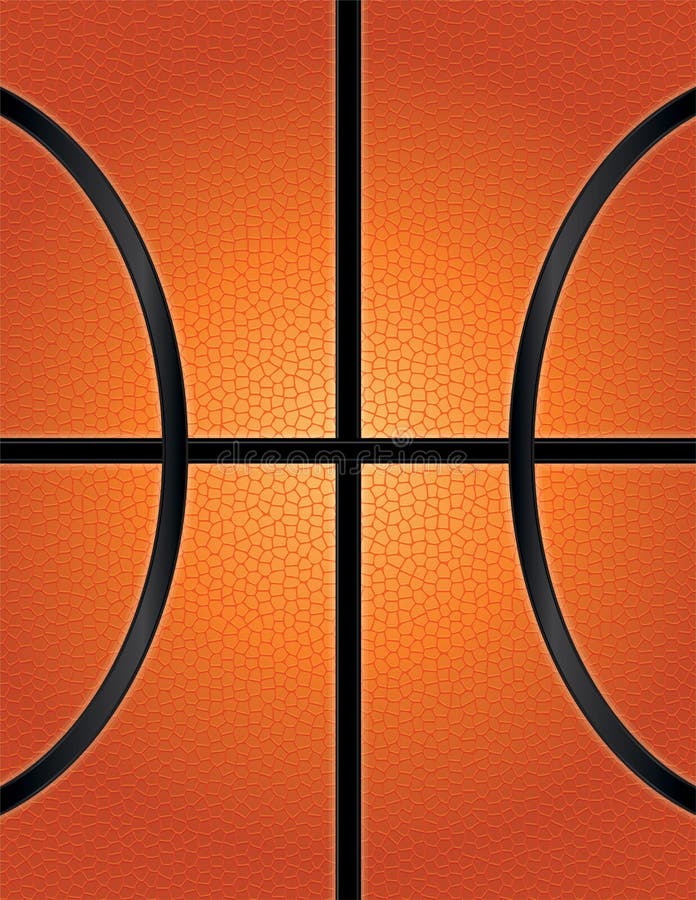 Basketball Texture Background Illustration Stock Vector - Illustration ...