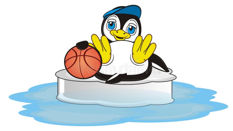 Happy Penguin Basketball Stock Illustrations – 28 Happy Penguin ...