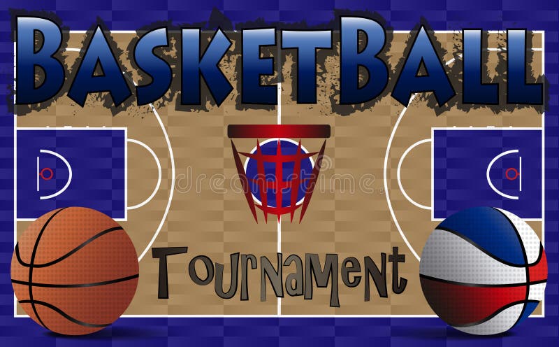 Basketball Tournament stock illustration. Illustration of poster - 48980828