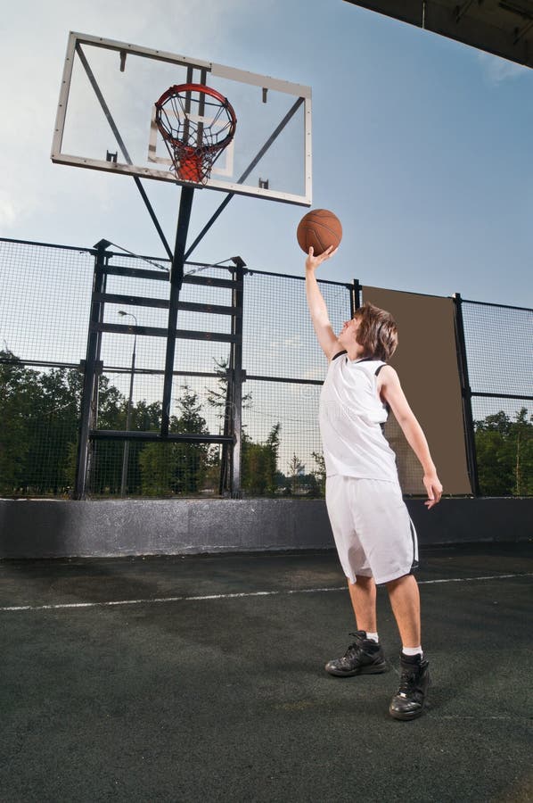 Basketball training stock photo. Image of young, baller - 15398014